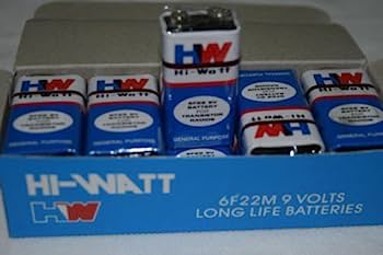 Original HW Battery 9V - Pack of 5 Batteries at Best Prices